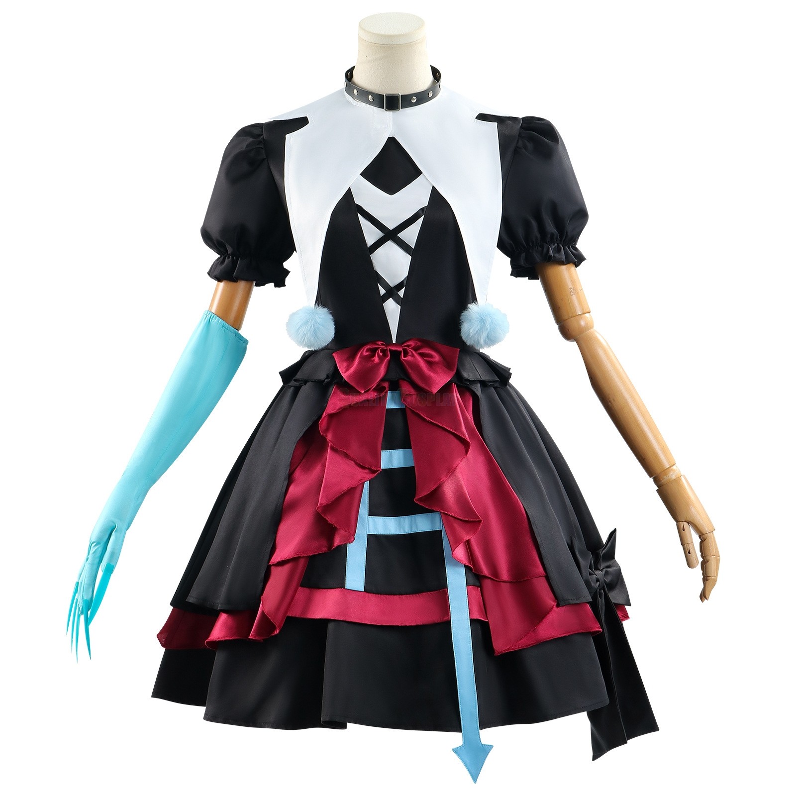 Identity V Eggy Party Linkage Mute Girl Steela Cosplay Costume - HQCOSPLAY