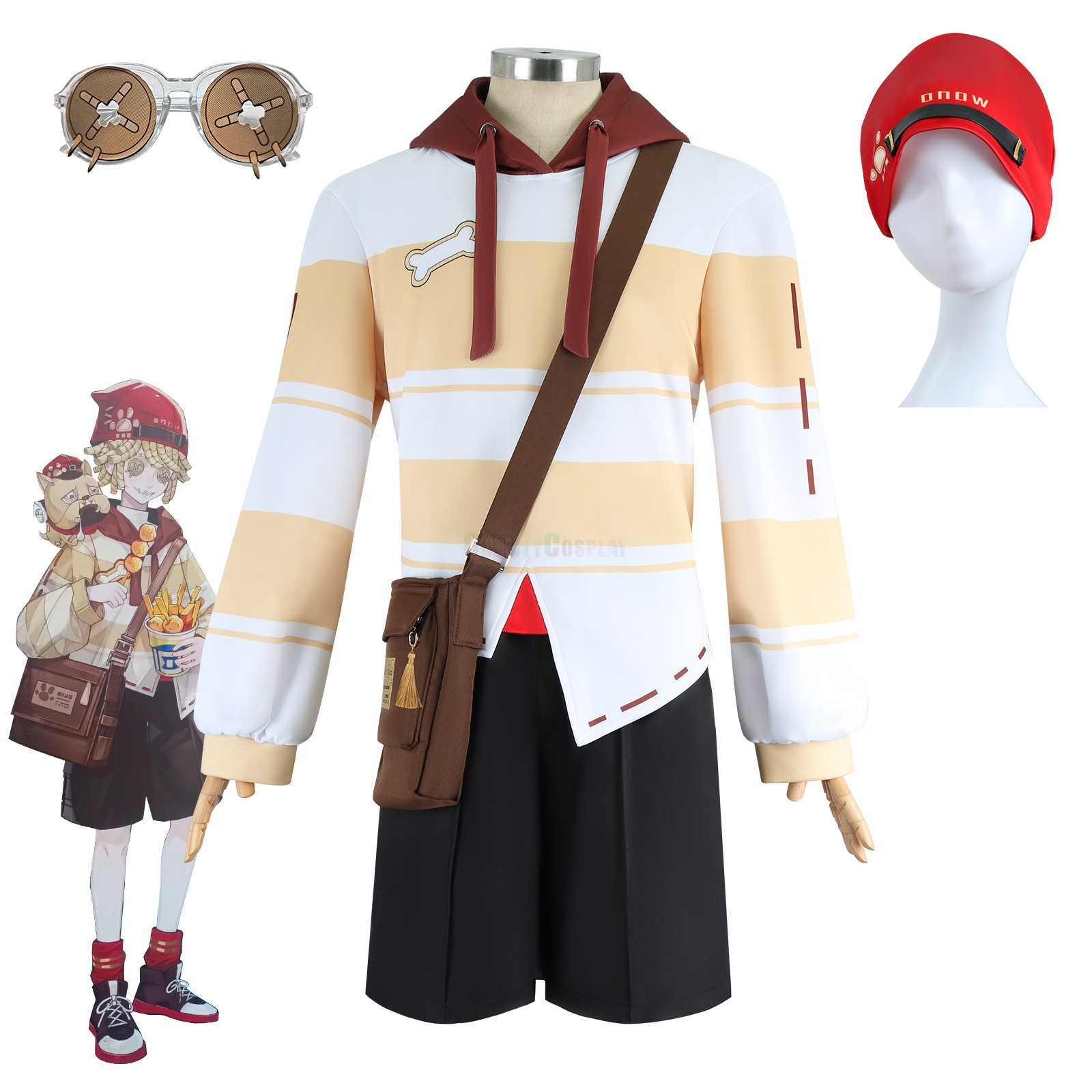 Identity V Postman Lawson Linkage Cosplay Costume - HQCOSPLAY