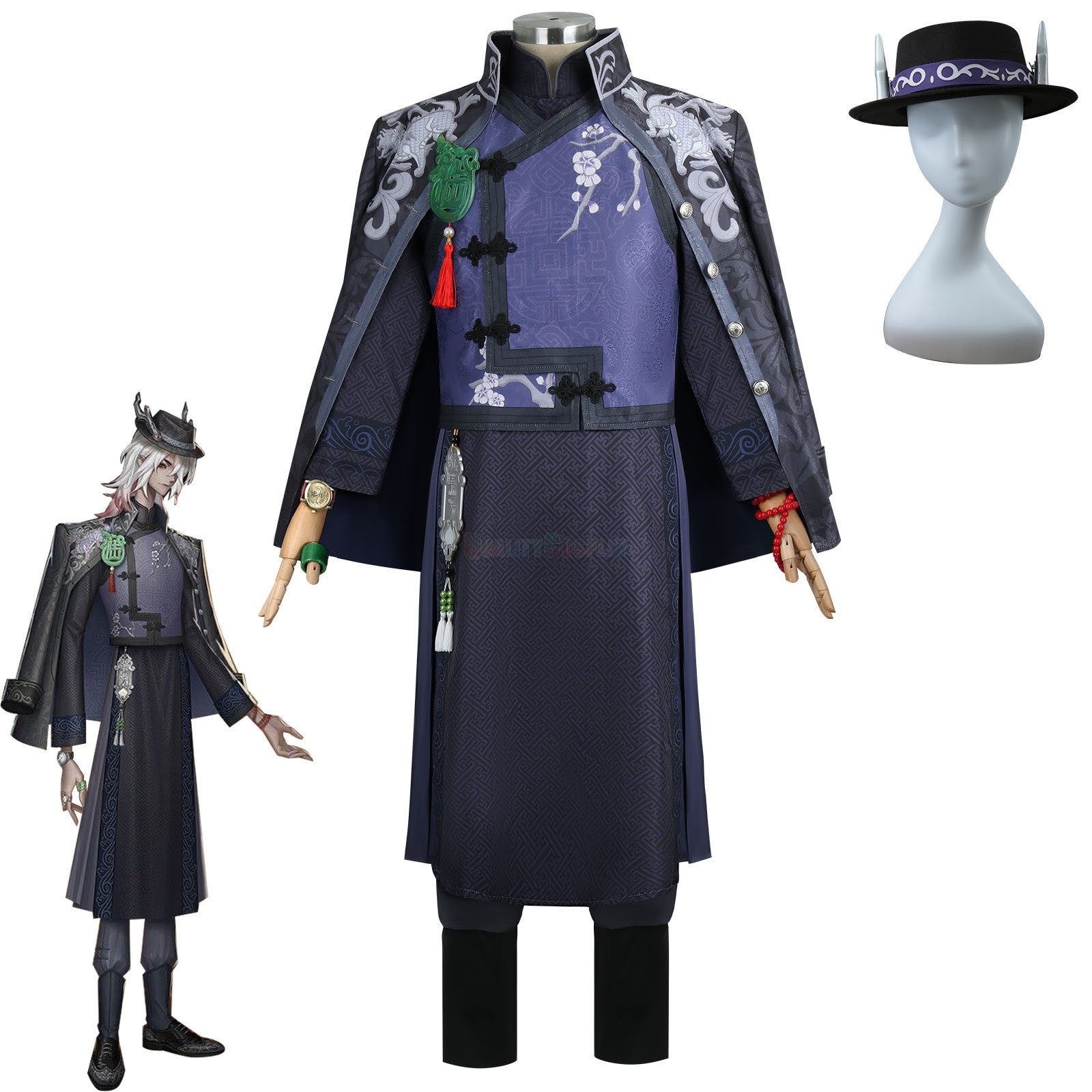 Identity V Qilin Mercharnt Mr.Xie Cosplay Costume - HQCOSPLAY