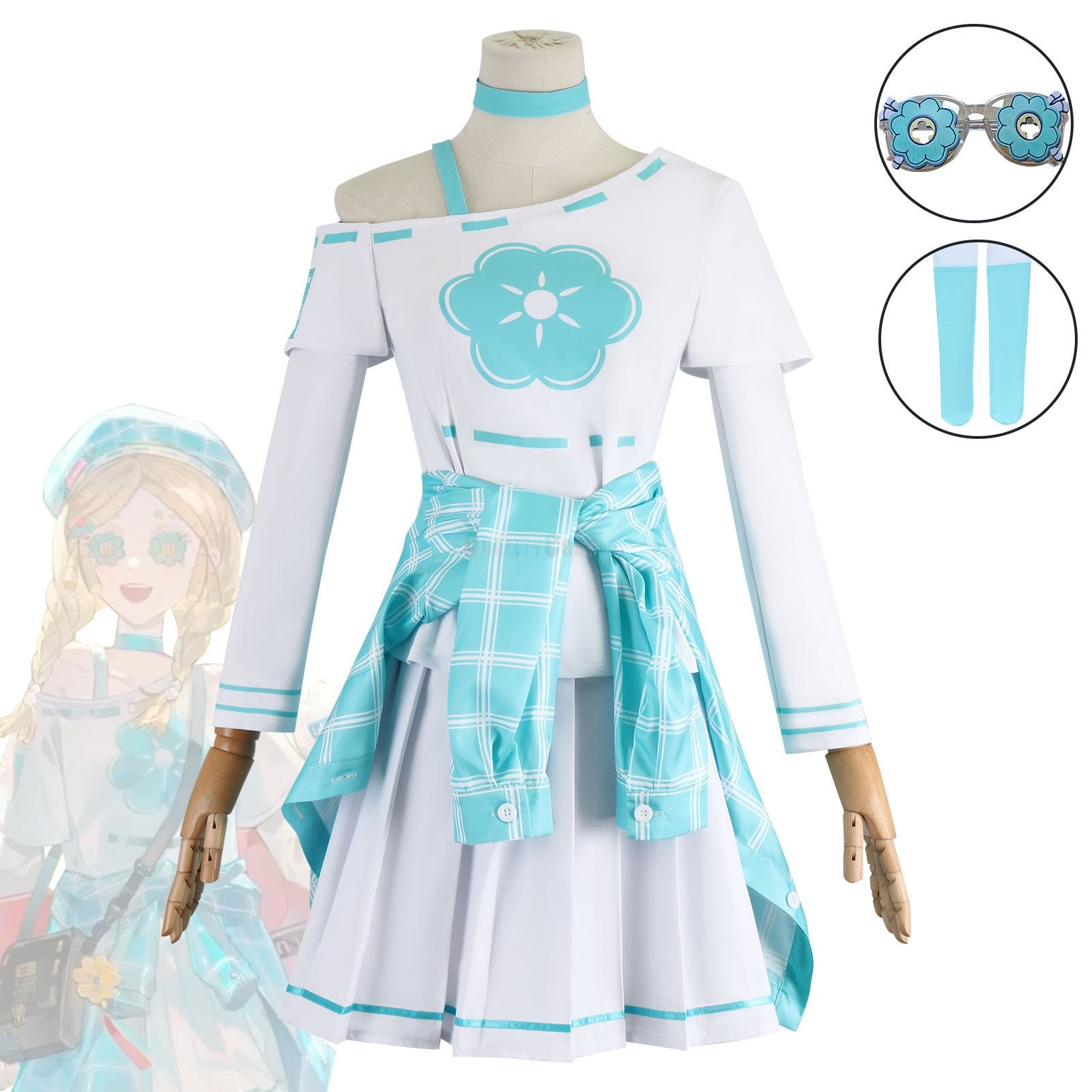 Identity V Toy Merchant Anne Lester Cosplay Costume - HQCOSPLAY