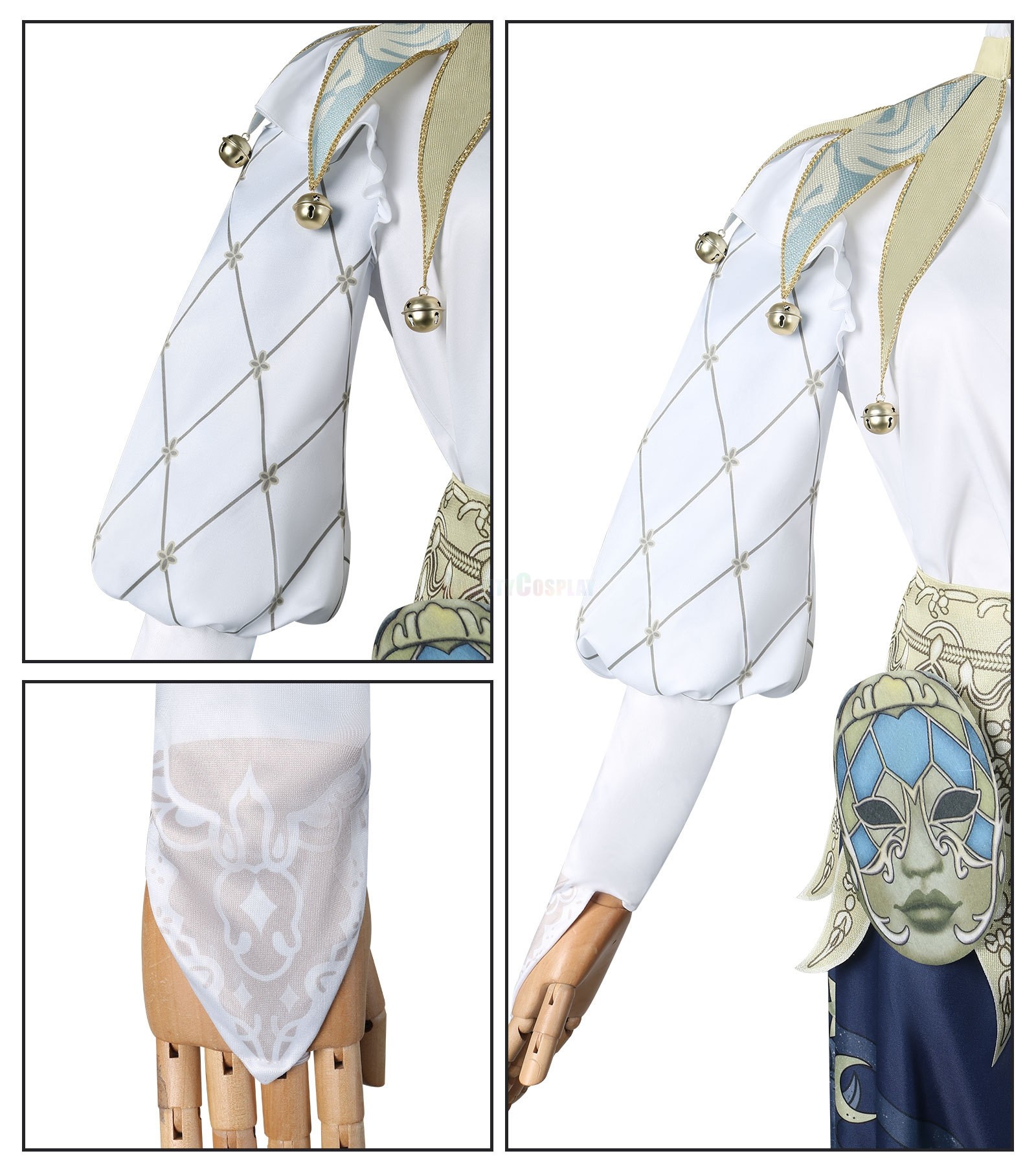 Identity V Weeping Clown Joker Cosplay Costume - HQCOSPLAY
