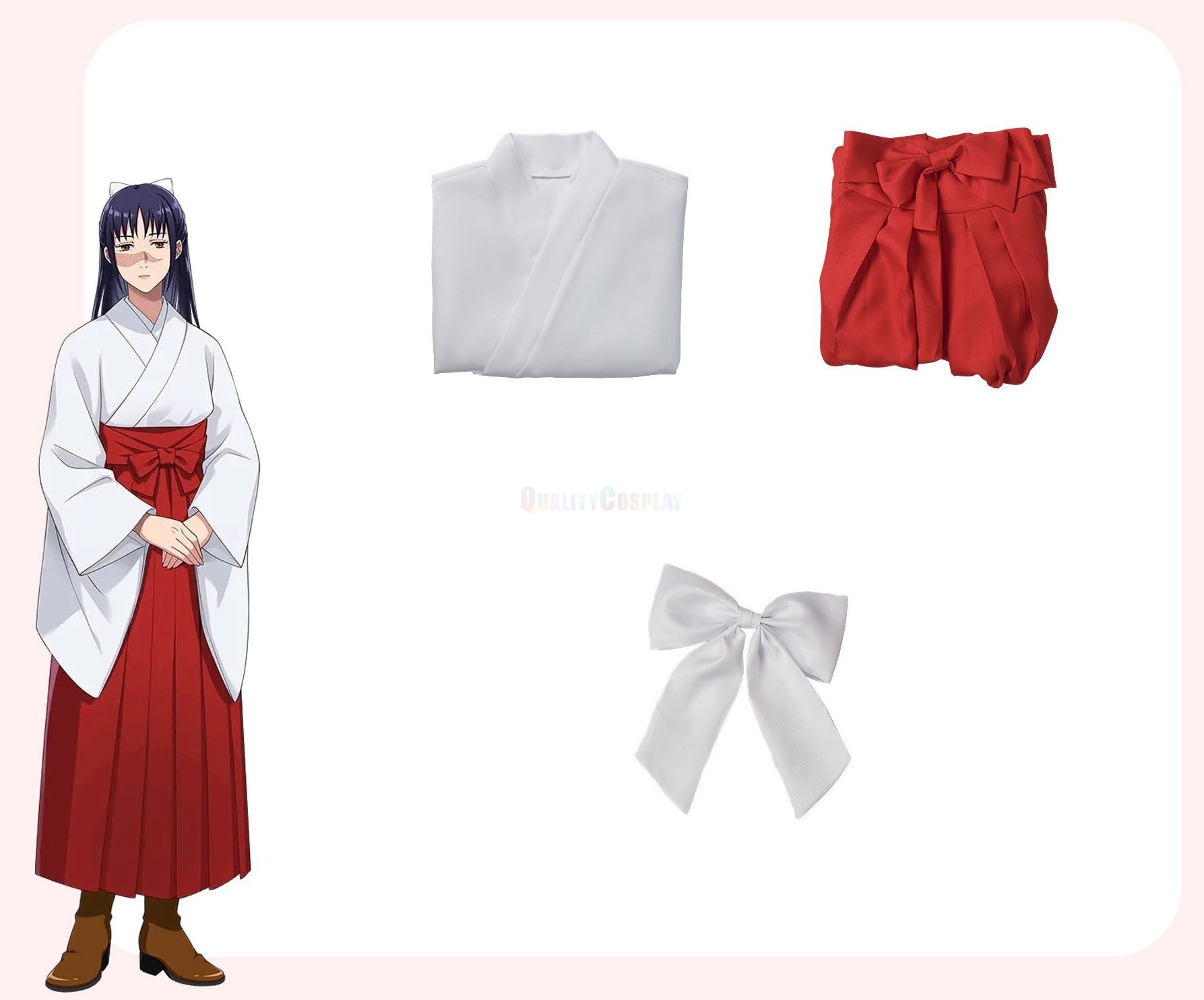 Anime Jujutsu Kaisen Iori Utahime Cosplay Kimono Halloween Costume ...