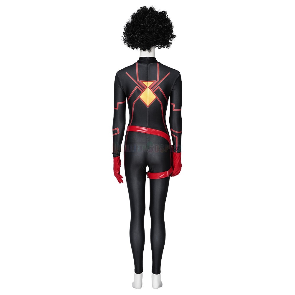 Across the Spider-Verse Spider-Man Jessica Drew Cosplay Costumes ...