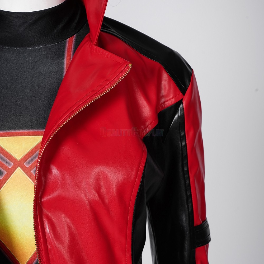 Across the Spider-Verse Spider-Man Jessica Drew Cosplay Costumes ...