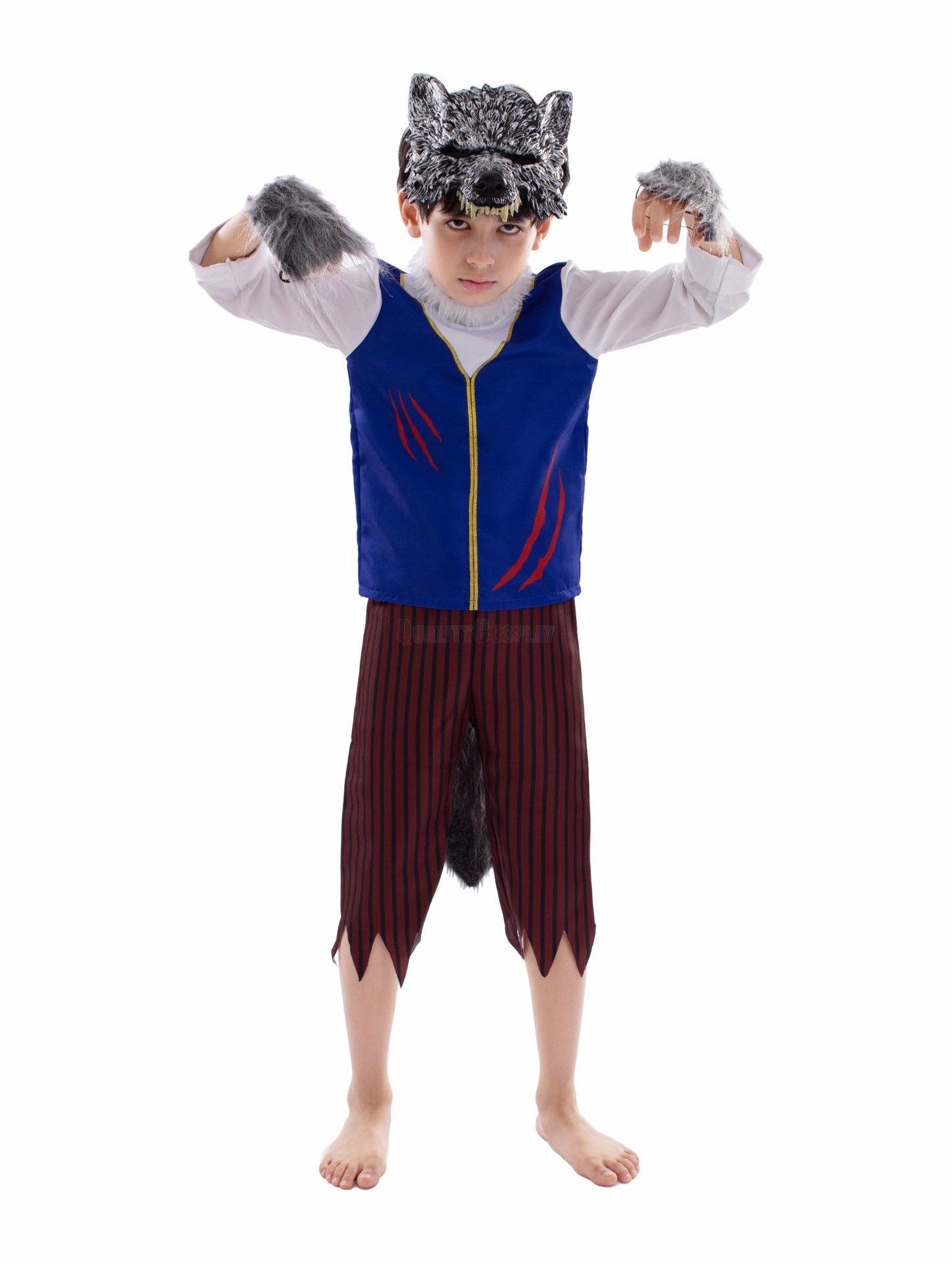 Werewolf Under the Moon Kid's Halloween Cosplay Costume - HQCOSPLAY