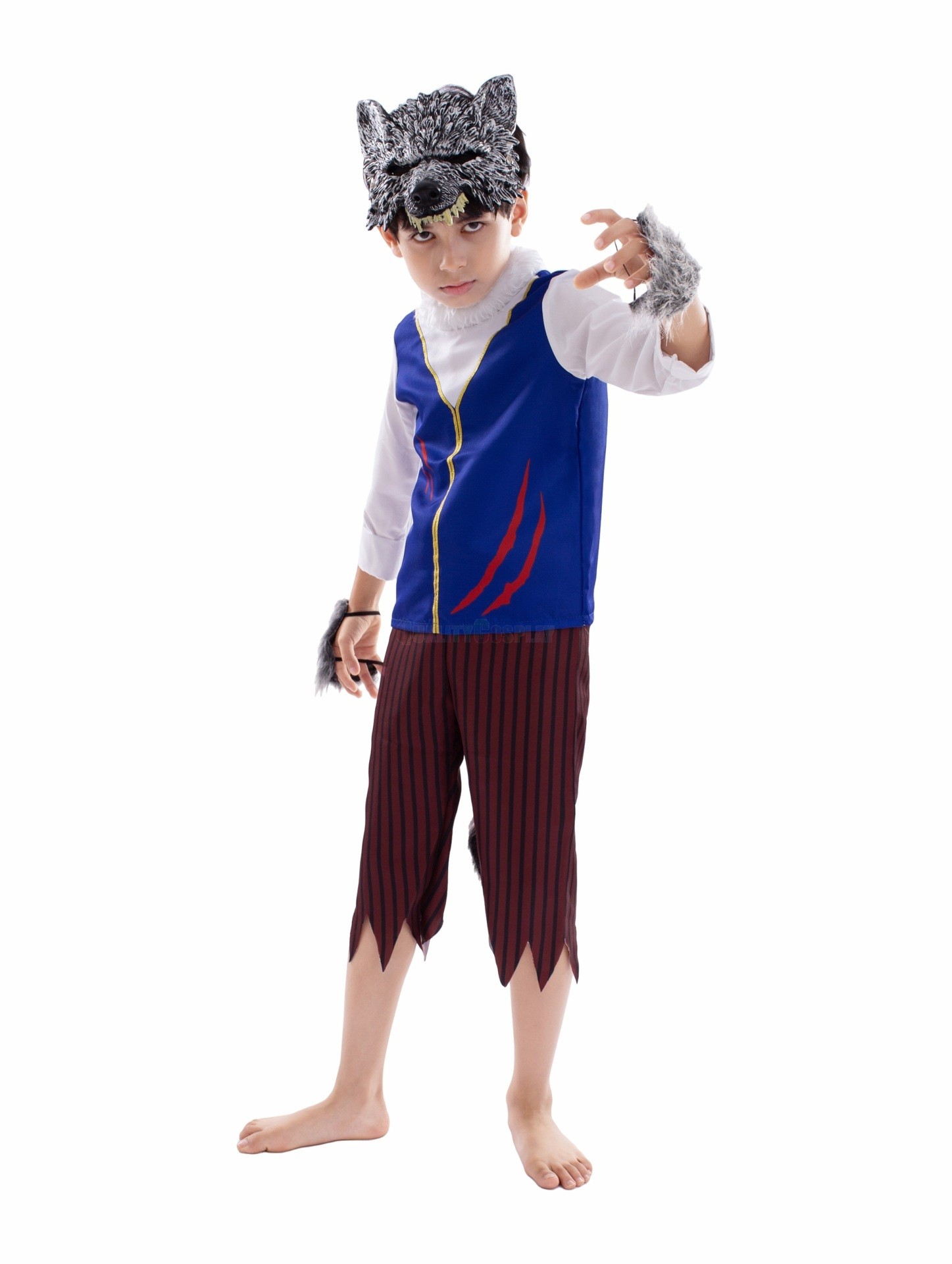 Werewolf Under the Moon Kid's Halloween Cosplay Costume - HQCOSPLAY