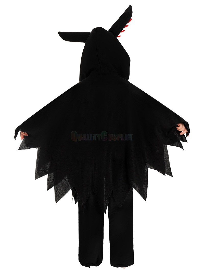 The Mothman Prophecies Kids Mothman Halloween Cosplay Costume - HQCOSPLAY