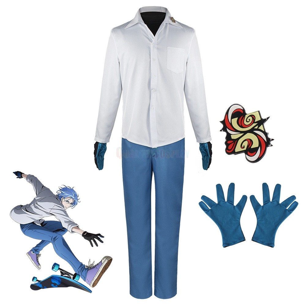 SK8 the Infinity Langa Hasegawa Cosplay Costume - HQCOSPLAY