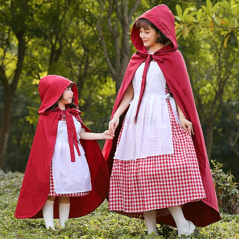 Halloween Costume Stage Show Little Red Riding Hood Parent-child ...