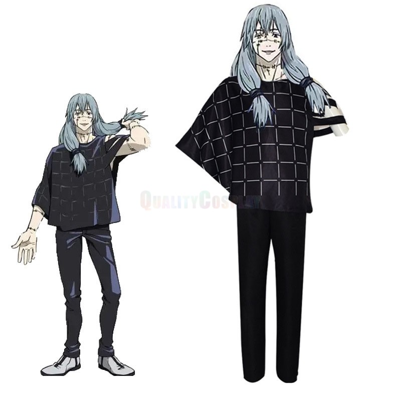 Jujutsu Kaisen Mahito Cosplay Costume Halloween Adult Costume - HQCOSPLAY