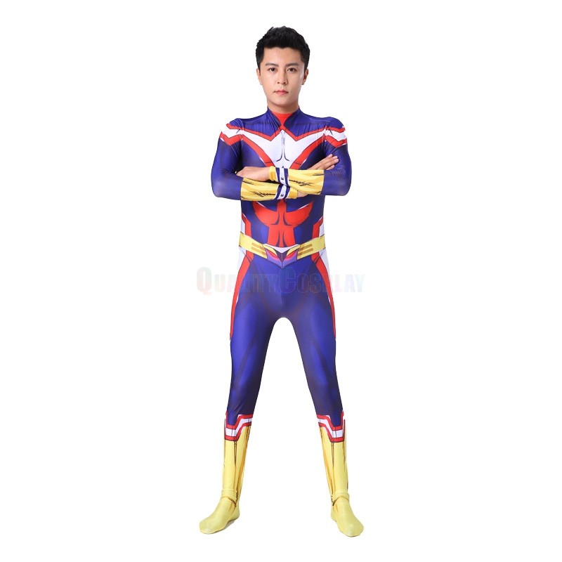 My Hero Academia All Might 3D Printed Jumpsuit Halloween Family Costume ...