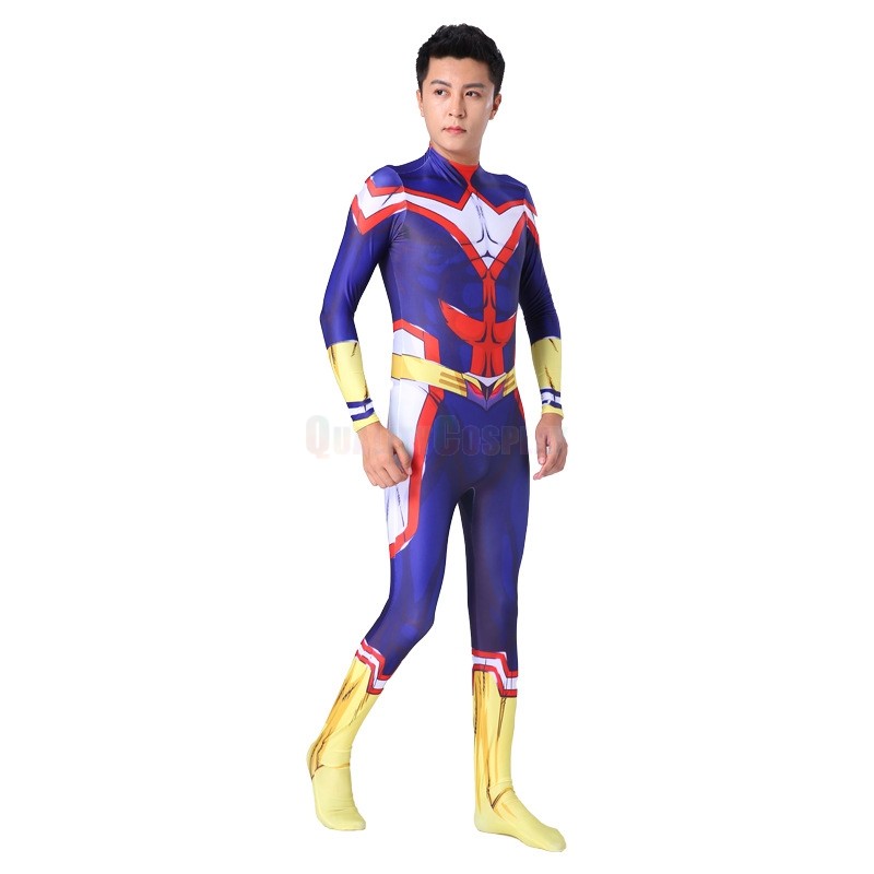 My Hero Academia All Might 3D Printed Jumpsuit Halloween Family Costume ...