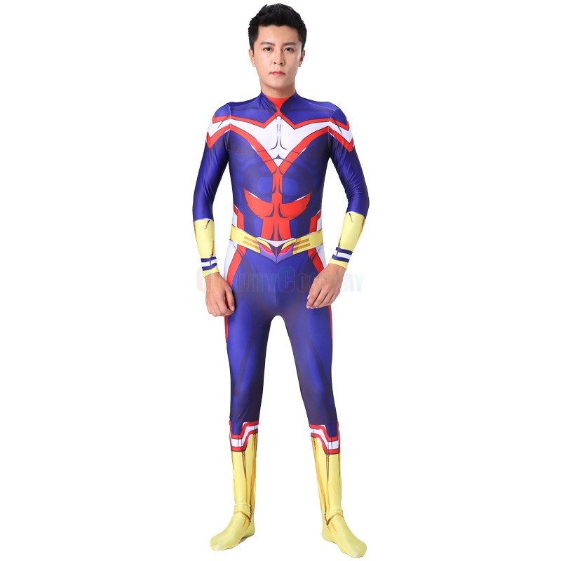 My Hero Academia All Might 3D Printed Jumpsuit Halloween Family Costume ...