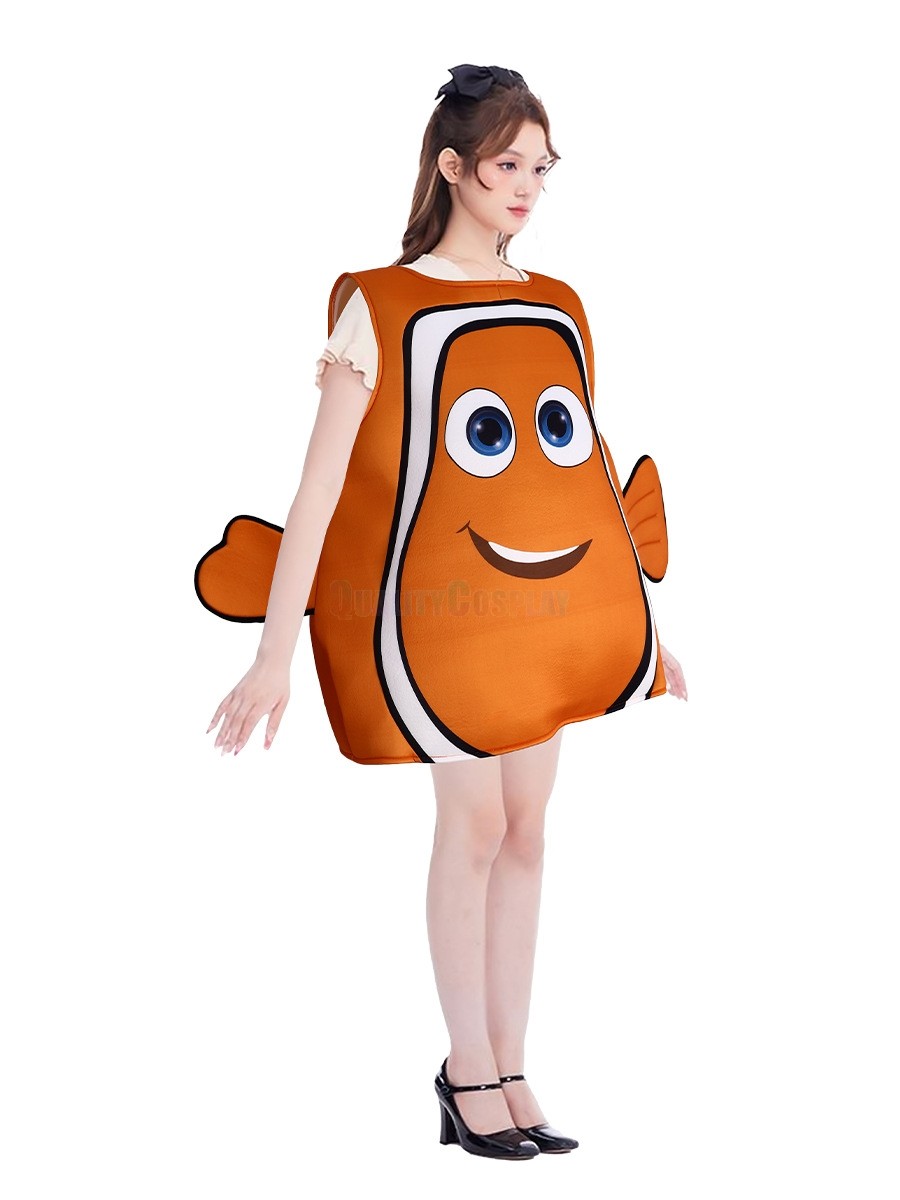 Halloween Finding Nemo Cosplay Adult Unisex Nemo Animal Costume - HQCOSPLAY