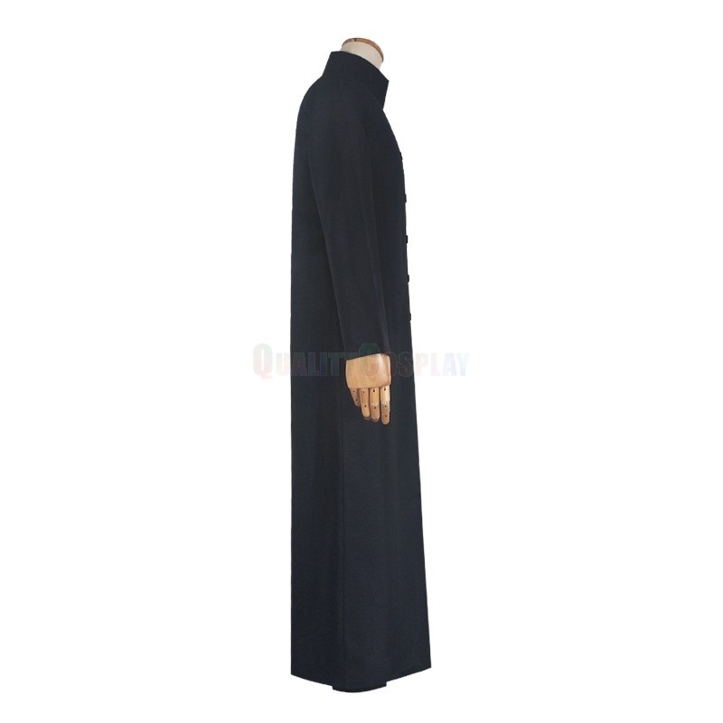 Halloween The Matrix Neo Cosplay Trench Coat - HQCOSPLAY
