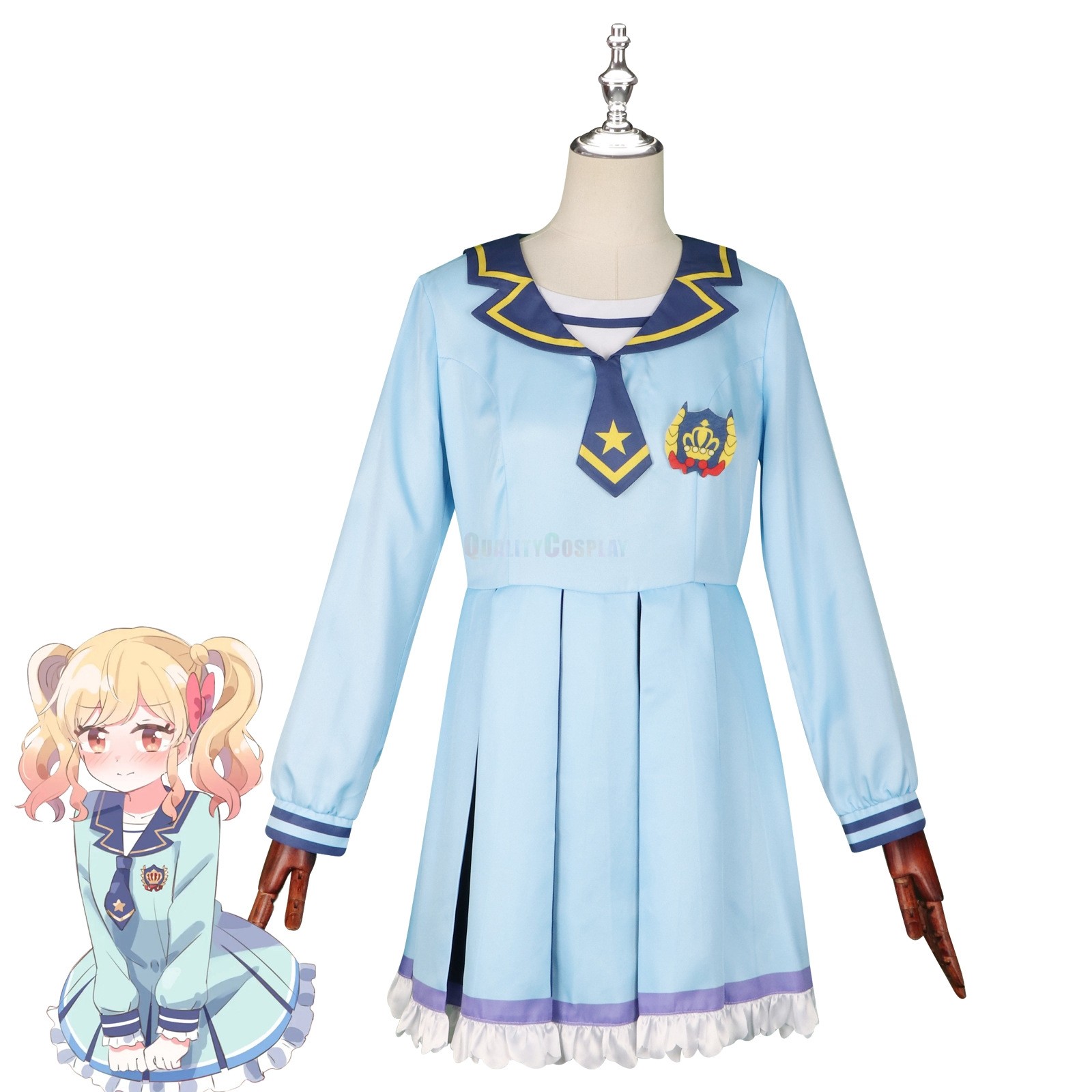 Aikatsu Star ! Nijino Yume Cosplay Costume - HQCOSPLAY