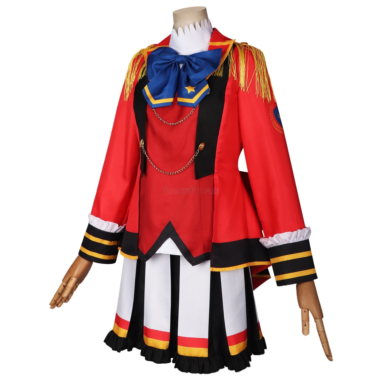 Aikatsu Stars! Nijino Yume Red Cosplay Costume - HQCOSPLAY