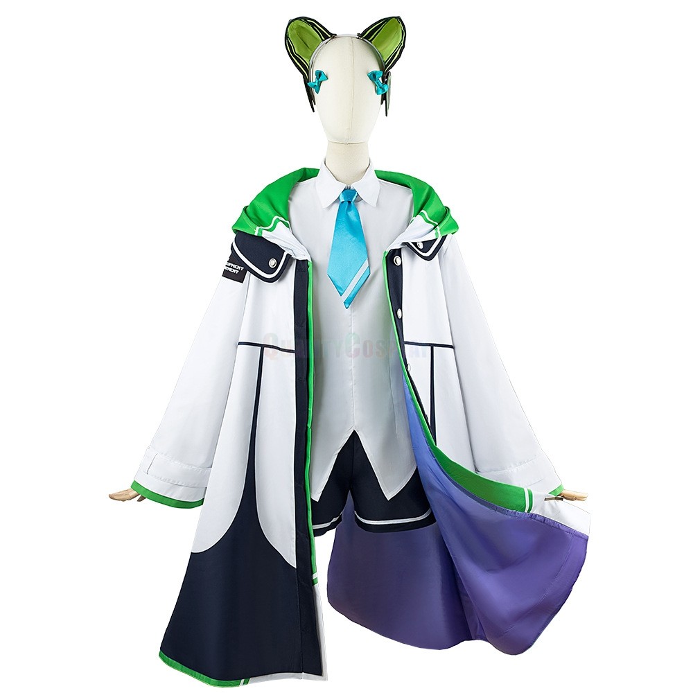 Blue Archive Saiba Midori Cosplay Costume - HQCOSPLAY