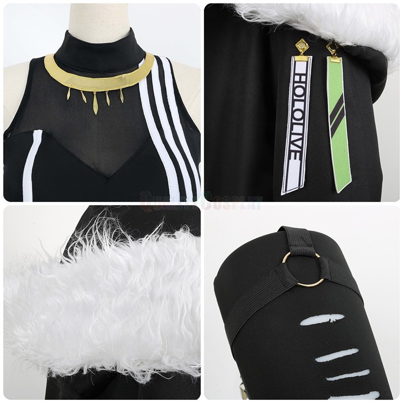 Hololive YouTube Vtuber Shishiro Botan Cosplay Costume - HQCOSPLAY