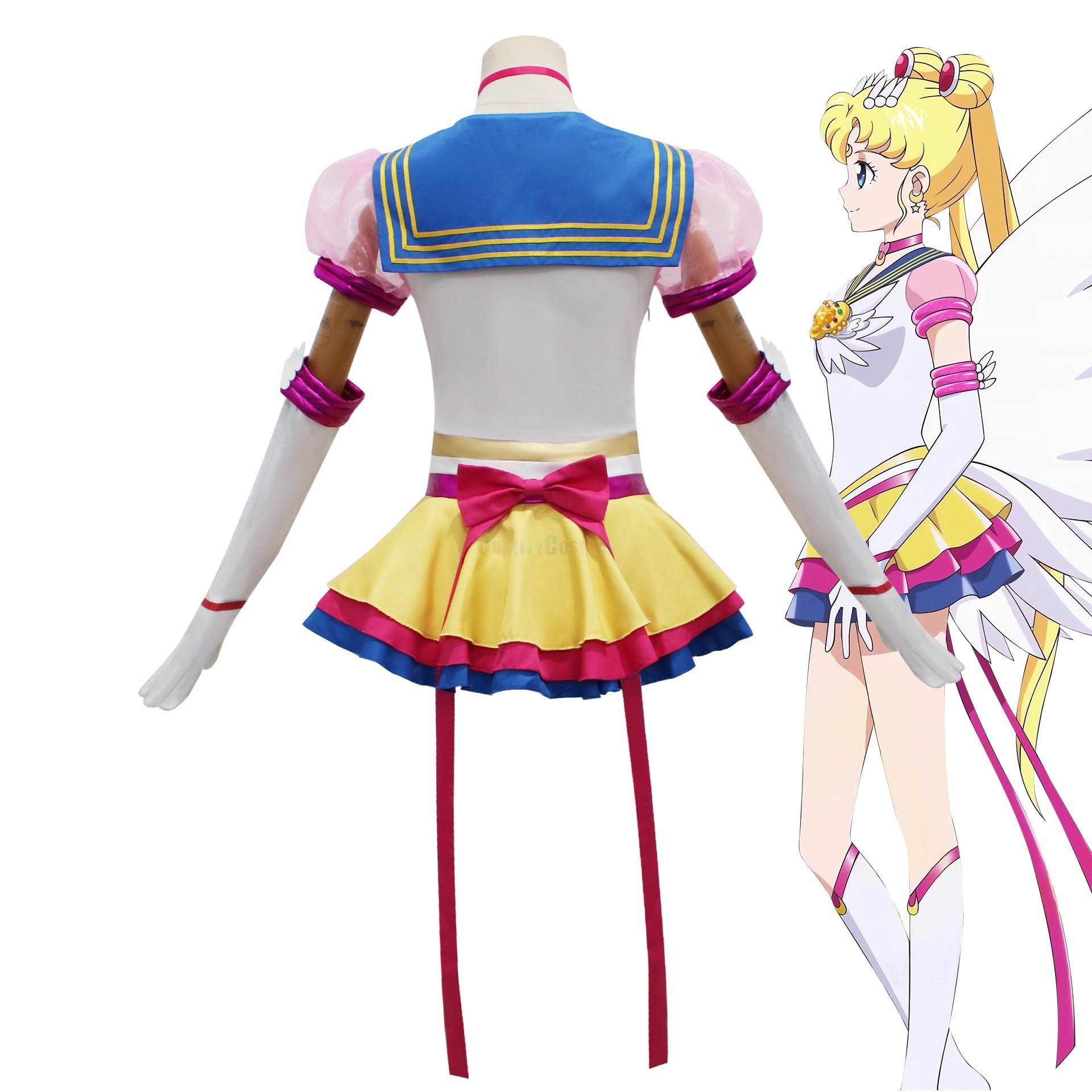 Sailor Moon Eternal 2 Tsukino Usagi Cosplay Costume - HQCOSPLAY