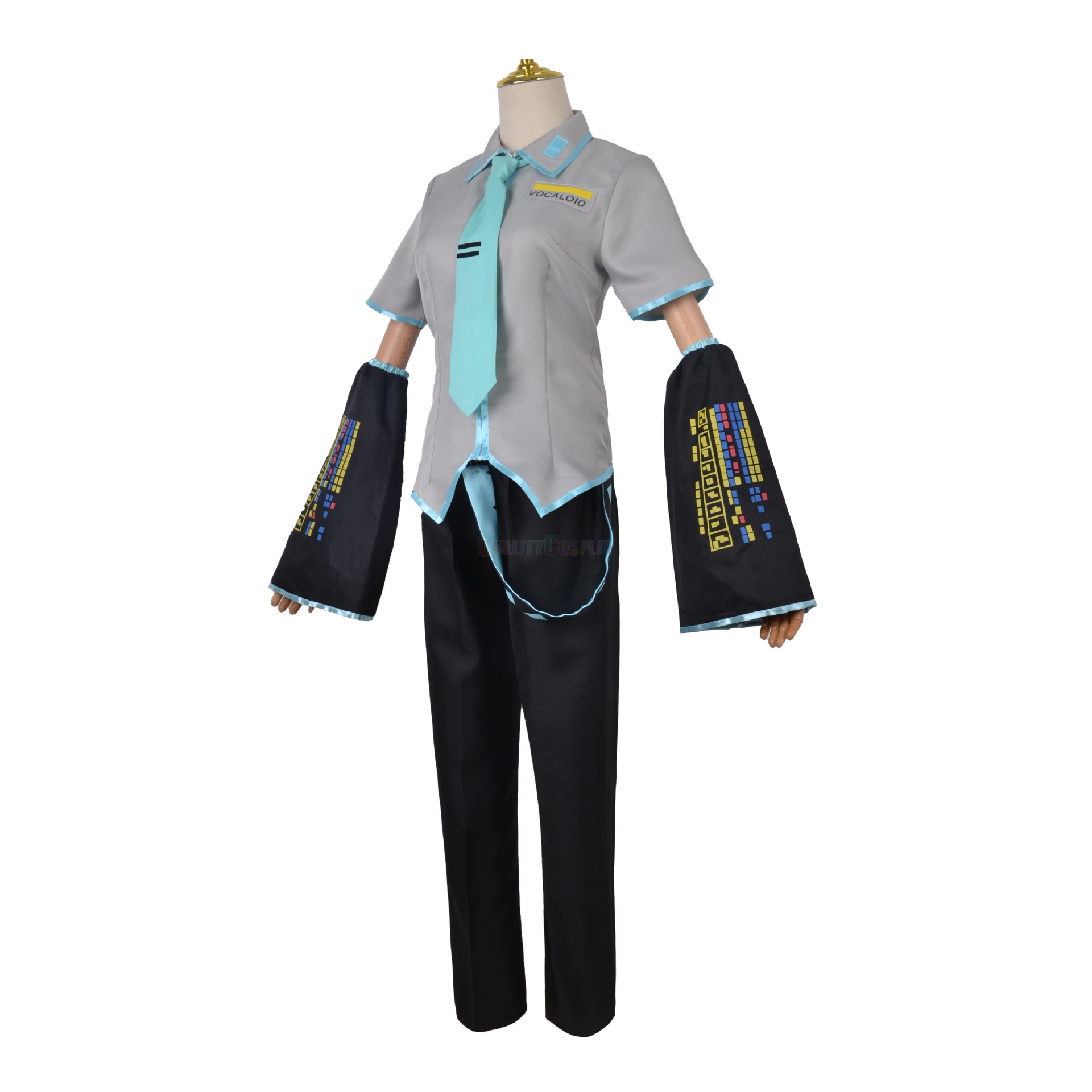 Vocaliod Hatsune Miku Male Initial Cosplay Costume - HQCOSPLAY
