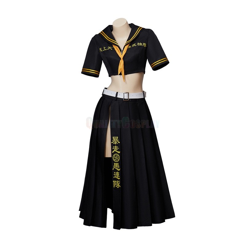 Tokyo Revengers Manjiro Sano Female Cosplay Costume - HQCOSPLAY