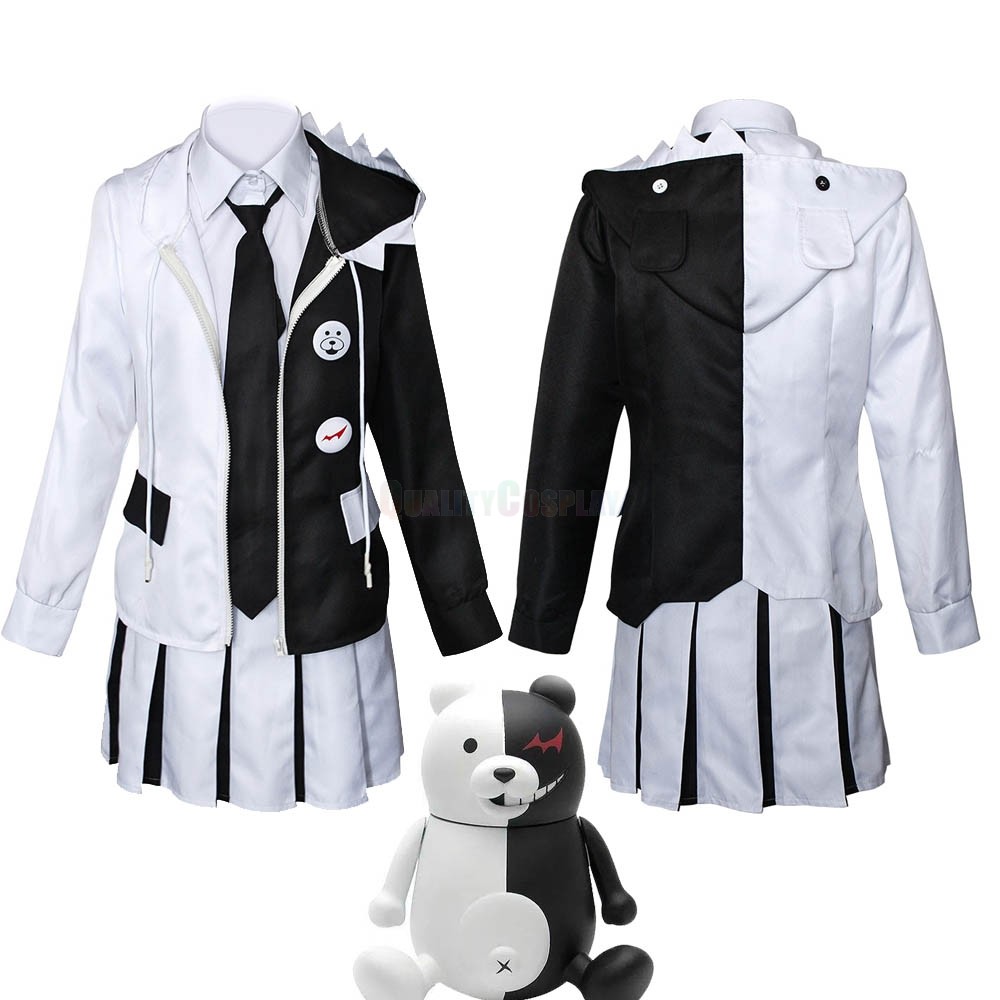 Danganronpa Monokuma Female Cosplay Costume - HQCOSPLAY