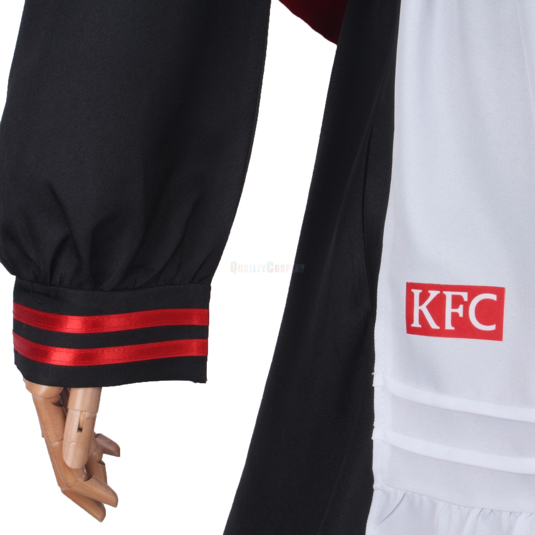 Genshin Impact Noelle KFC Lolita Cosplay Costume - HQCOSPLAY