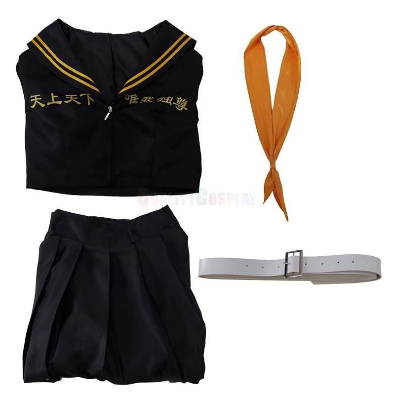 Tokyo Revengers Manjiro Sano Female Cosplay Costume - HQCOSPLAY