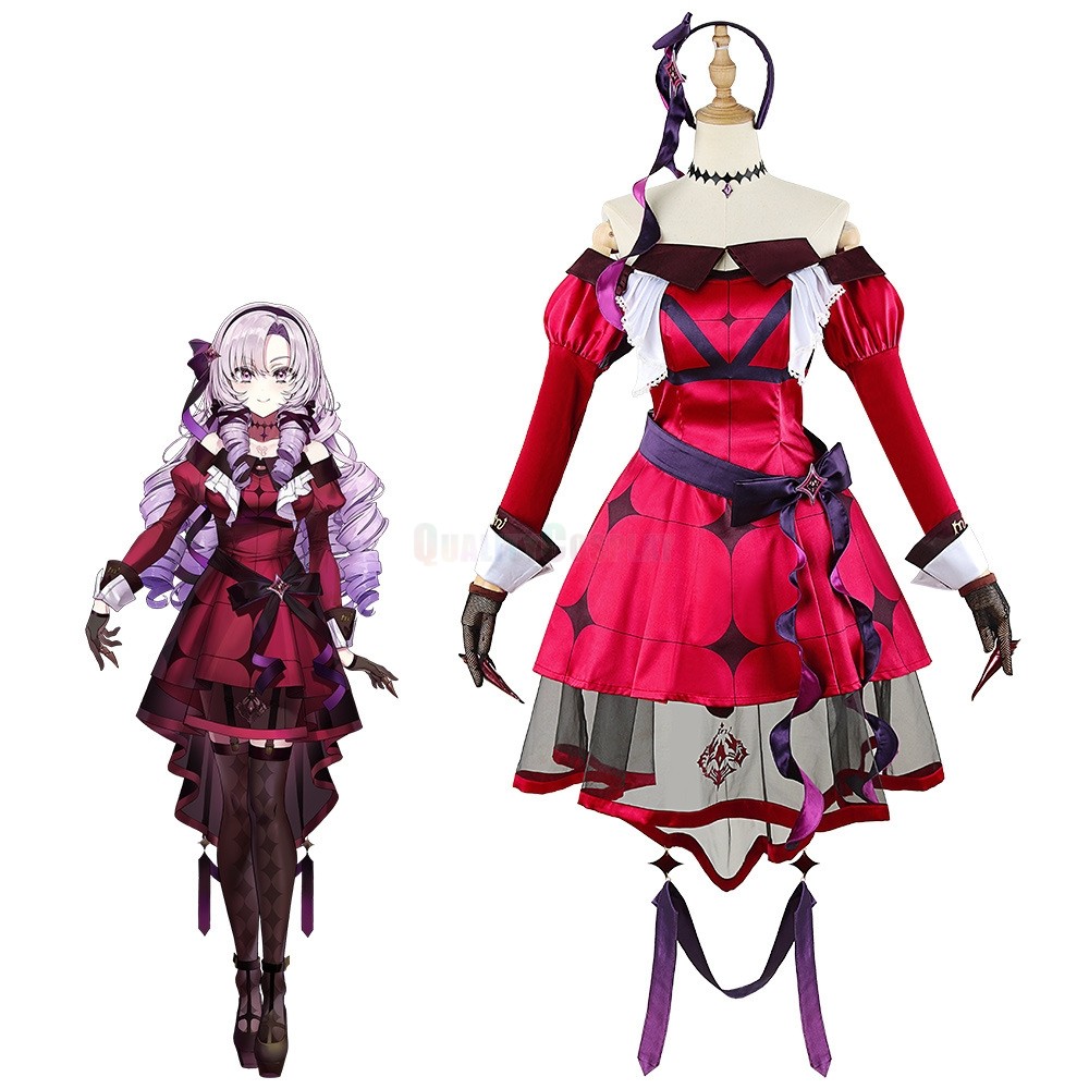 Virtual YouTuber Vtuber Hyakumantenbara Salome Cosplay Costume - HQCOSPLAY