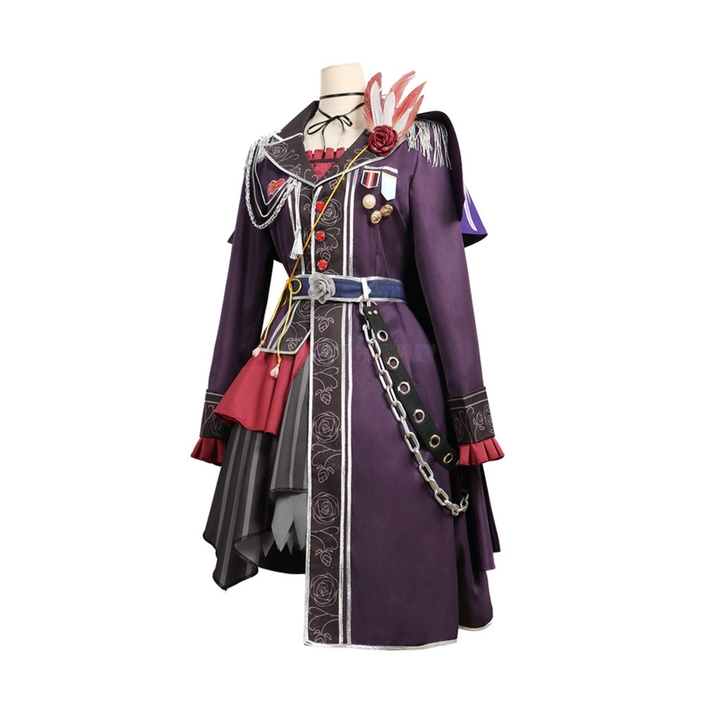 BanG Dream! Roselia Rinko Shirokane 3th Live Cosplay Costume - HQCOSPLAY
