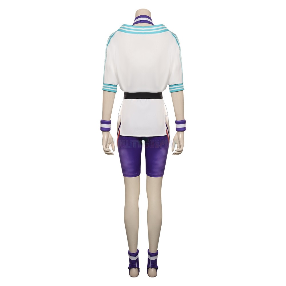 Street Fighter VI Manon Cosplay Costume - HQCOSPLAY