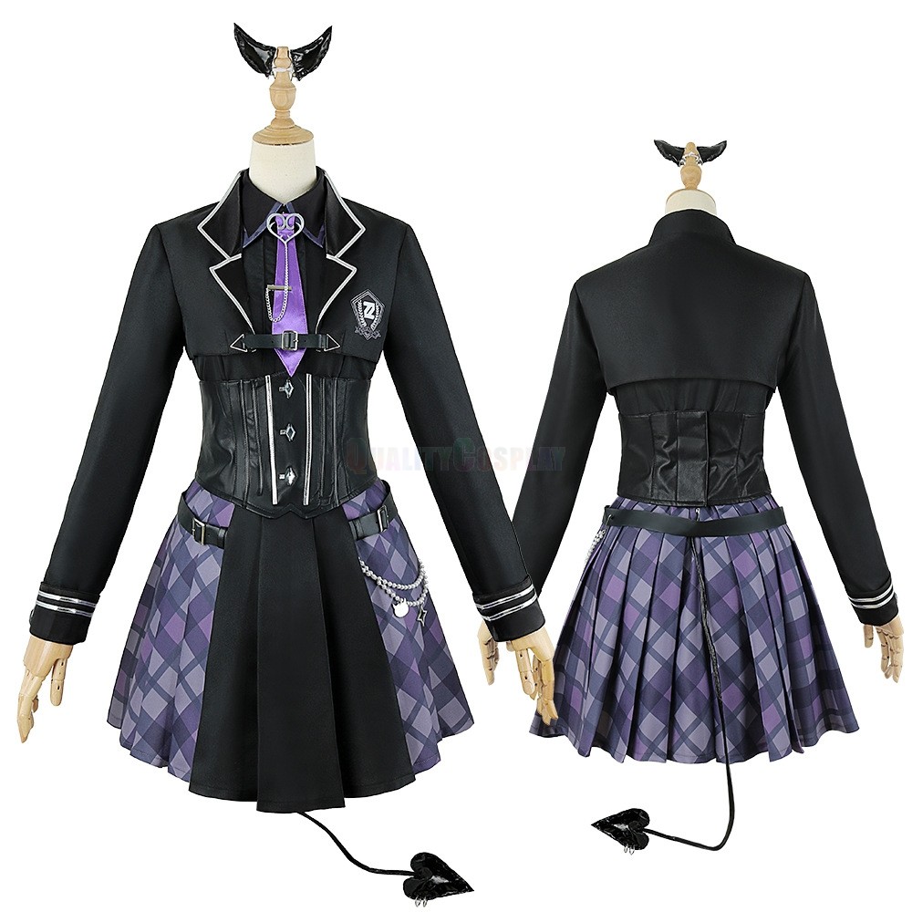 Hololive Youtube Vtuber Tokoyami Towa School Uniform Cosplay Costume ...