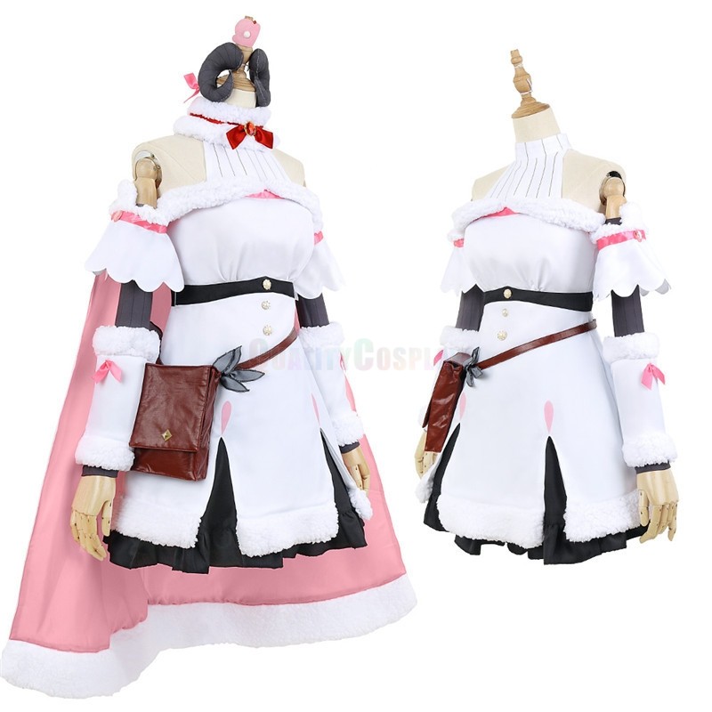 Hololive YouTube Vtuber Tsunomaki Watame Cosplay Costume - HQCOSPLAY