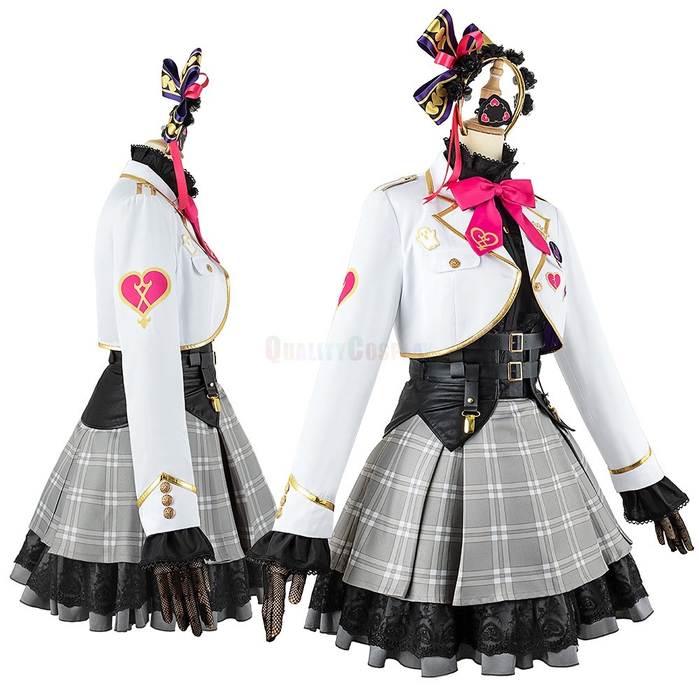 Virtual Youtuber NIJISANJI Maria Marionette Cosplay Costume - HQCOSPLAY