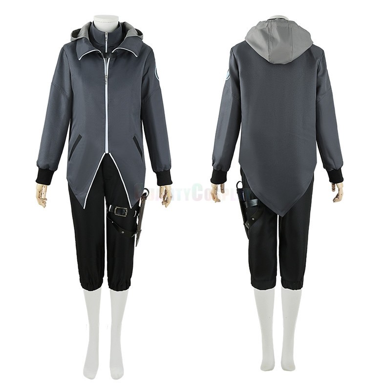 Vtuber YouTuber Shoto Cosplay Costume Grey Edition - HQCOSPLAY