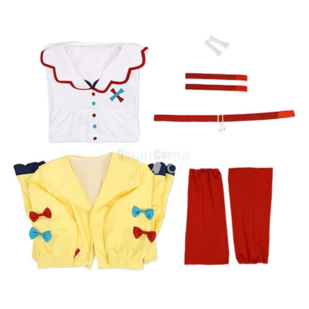 Hololive YouTube Vtuber Inugami Korone Cosplay Costume - HQCOSPLAY