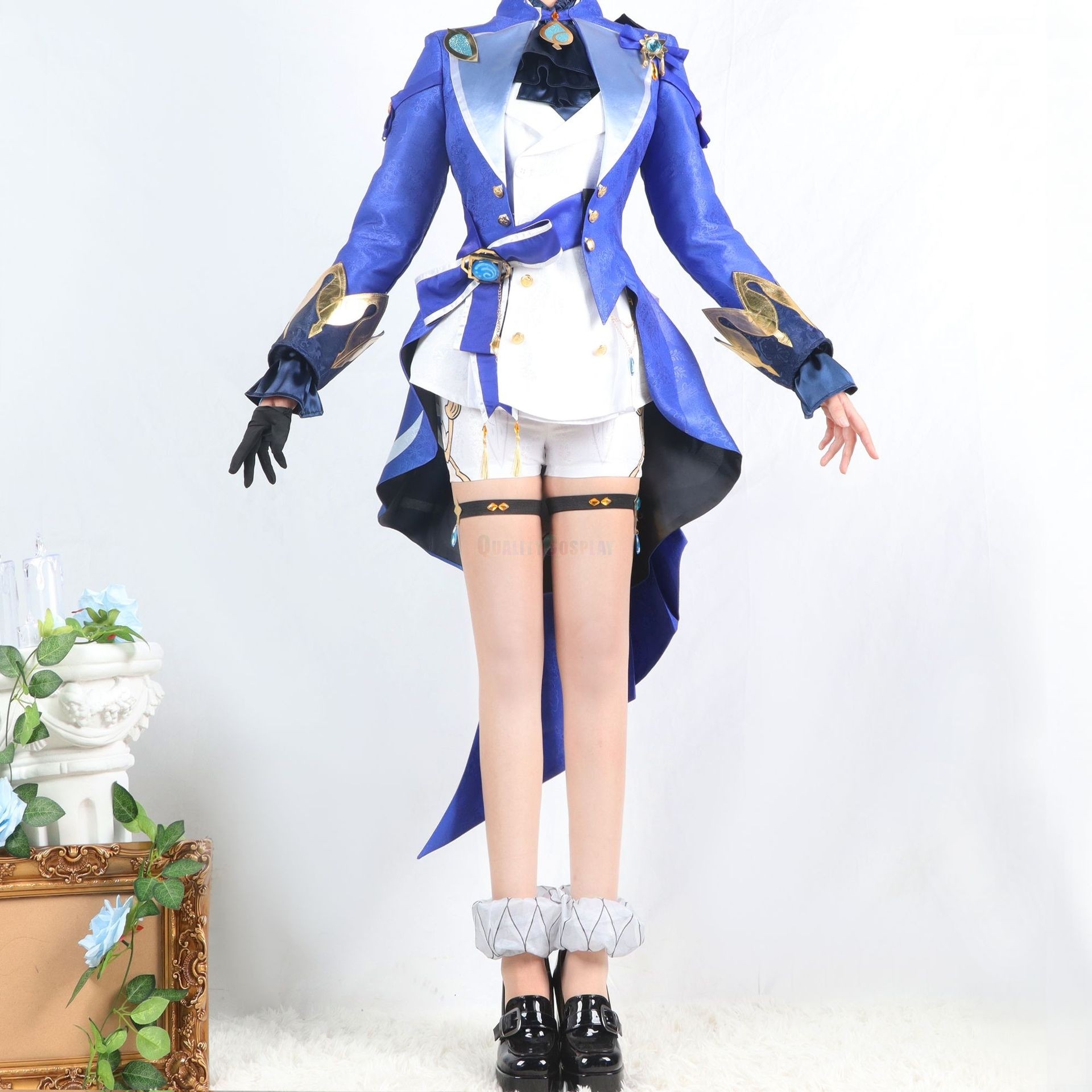 Genshin Impact Focalors Cosplay Costume - HQCOSPLAY