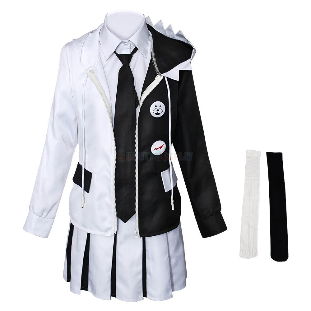 Danganronpa Monokuma Female Cosplay Costume - HQCOSPLAY