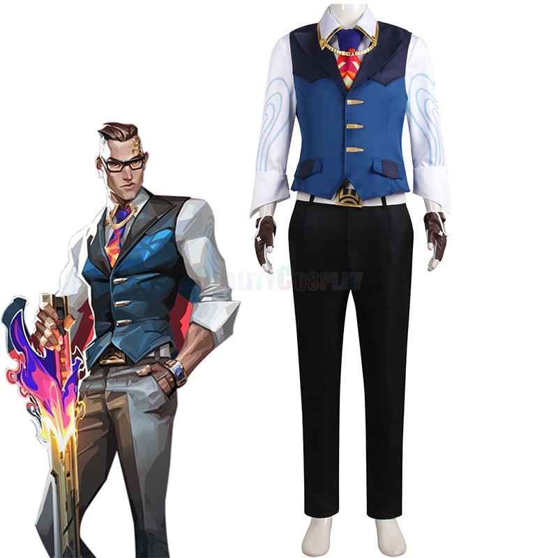 Valorant Chamber Suit Cosplay Costume - HQCOSPLAY