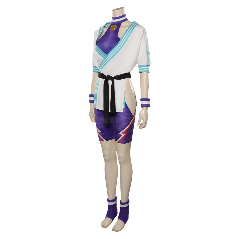 Street Fighter VI Manon Cosplay Costume - HQCOSPLAY