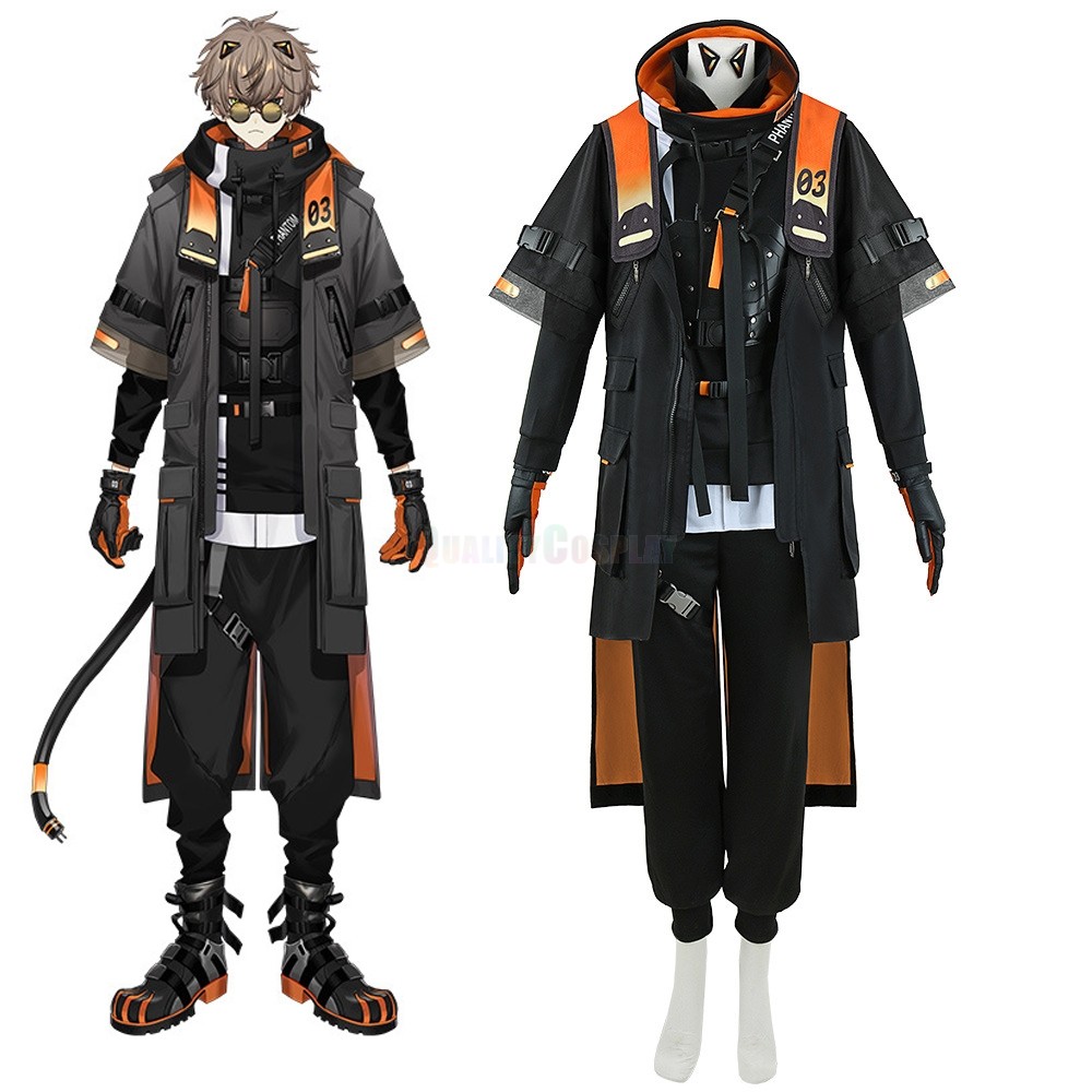 Virtual YouTuber Vtuber Alban Knox Cosplay Costume - HQCOSPLAY