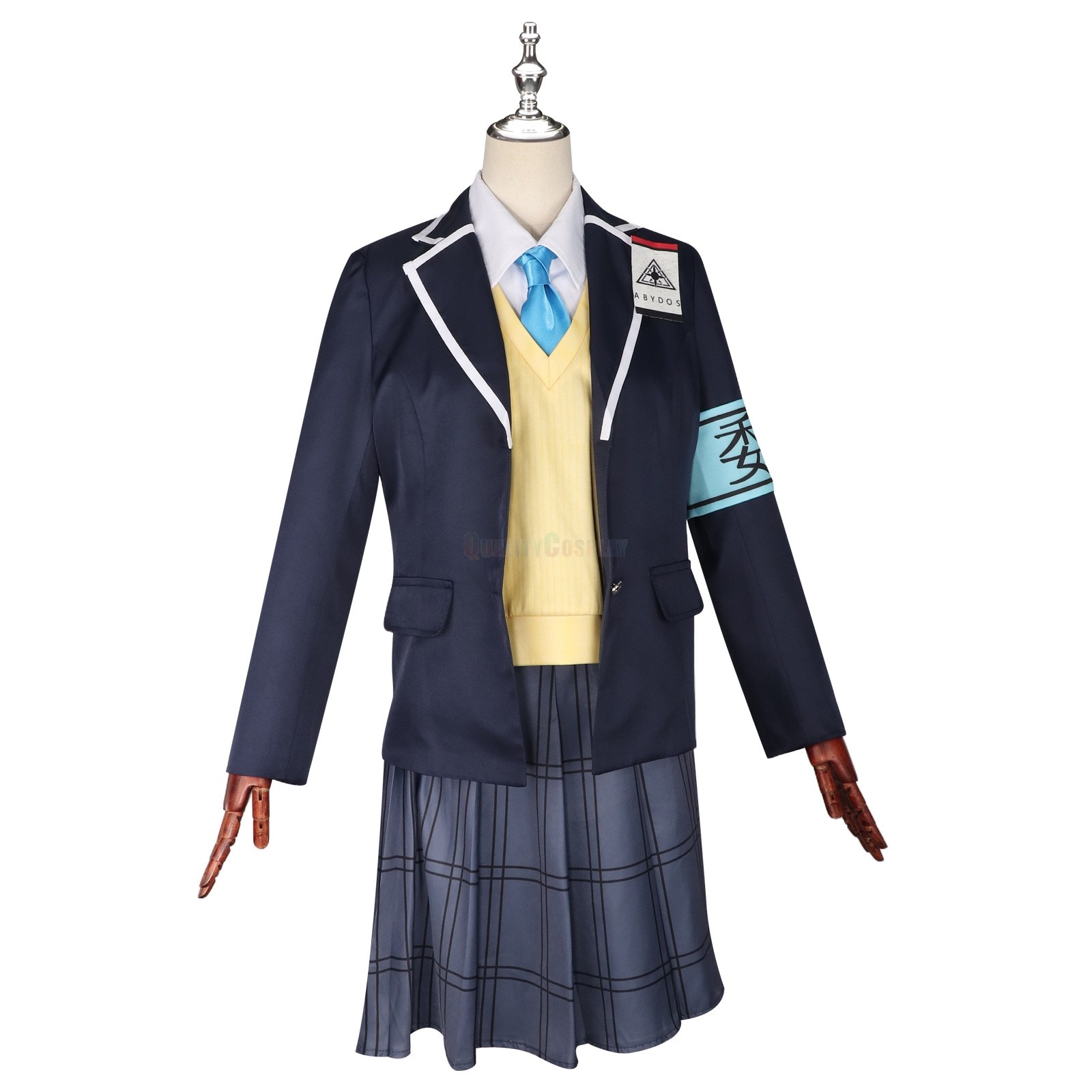 Blue Archive Cosplay Costume Okusora Ayane School Uniform - HQCOSPLAY
