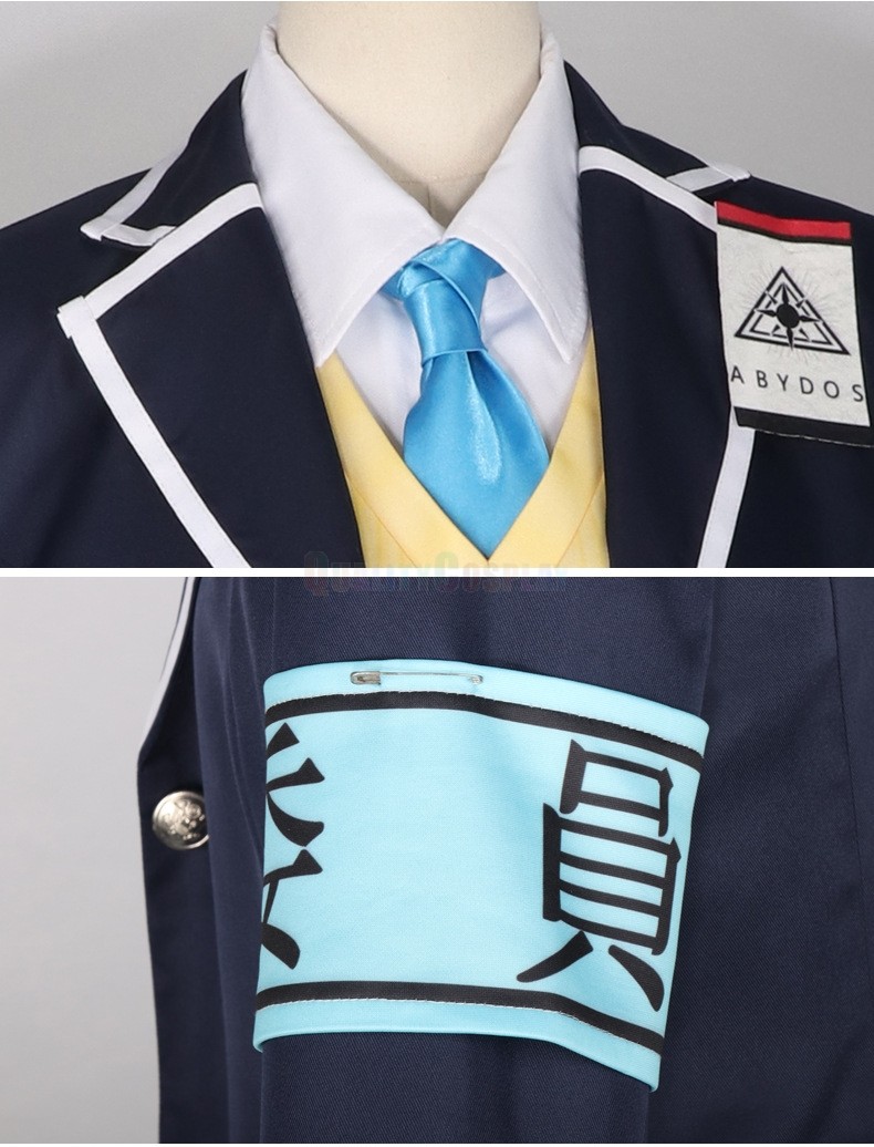 Blue Archive Cosplay Costume Okusora Ayane School Uniform - HQCOSPLAY