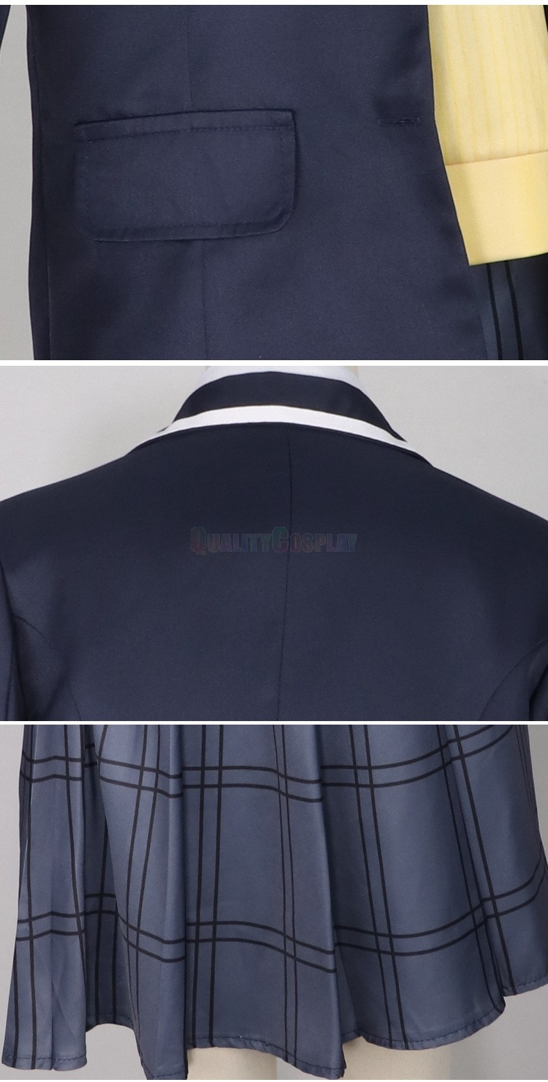 Blue Archive Cosplay Costume Okusora Ayane School Uniform - HQCOSPLAY