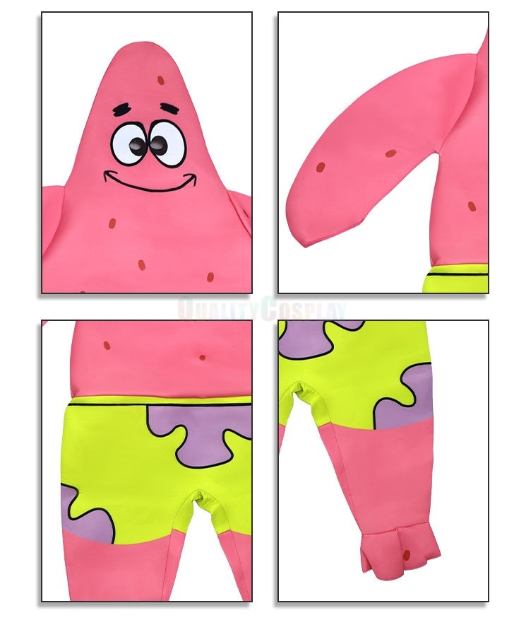 Adult Halloween Party Costume Anime Patrick Star Cosplay Costume ...