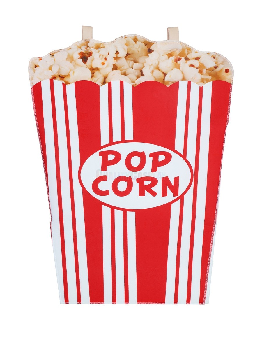 Halloween Party Costume Funny Food Popcorn Cosplay Costume - HQCOSPLAY