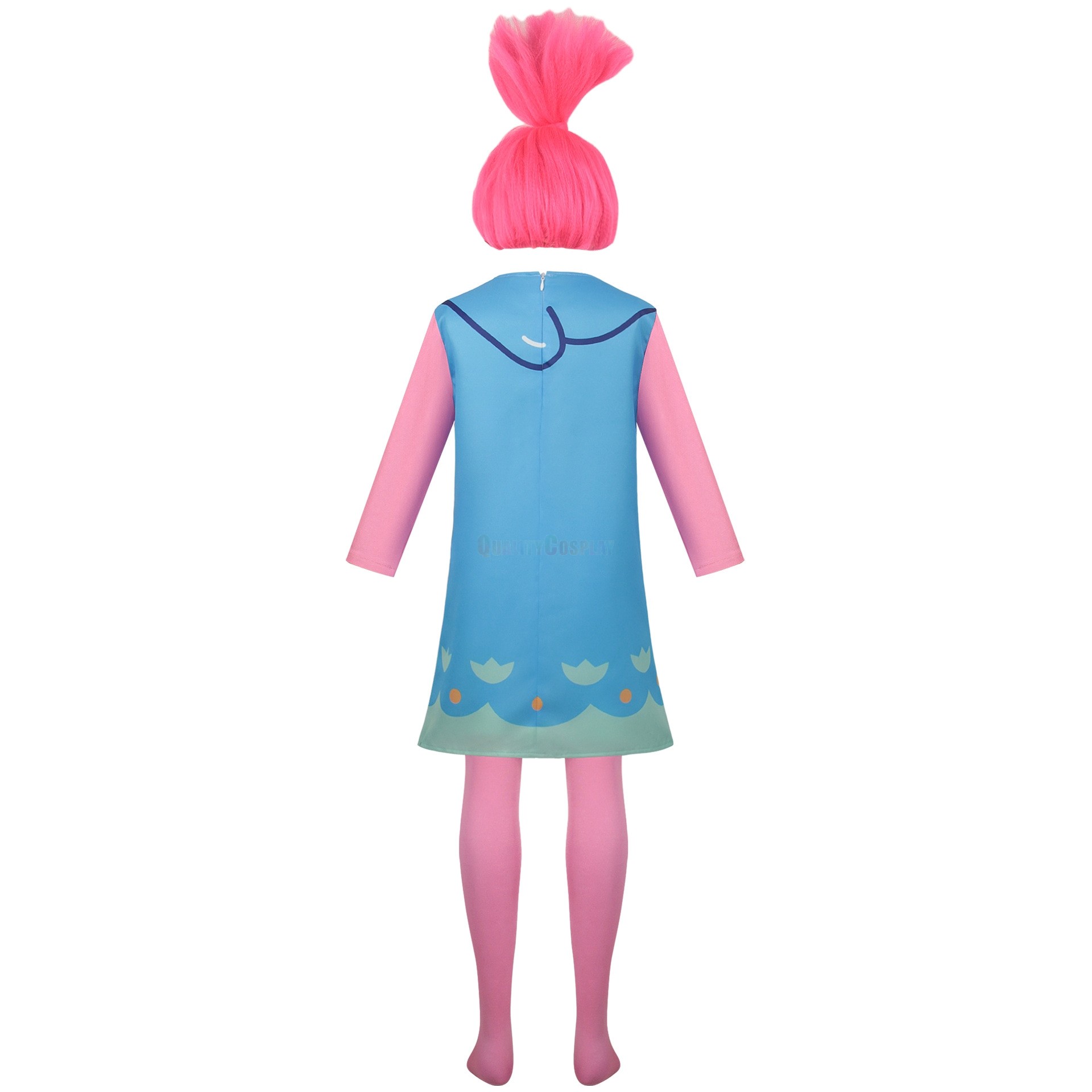 Trolls Poppy Cosplay Costume Halloween Family Costume - HQCOSPLAY