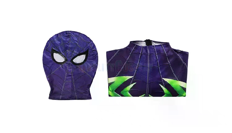 Marvel's Spider-Man PS5 Purple Reign Suit High Quality Halloween ...