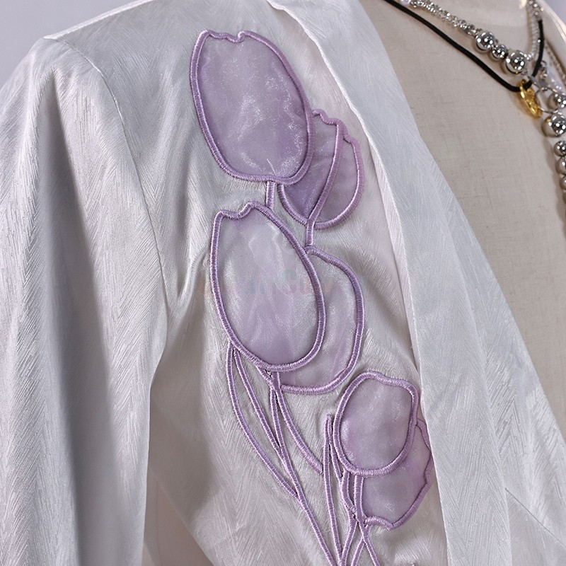 Love and Deepspace Qin Che Blossom Valley Drift Cosplay Costume - HQCOSPLAY